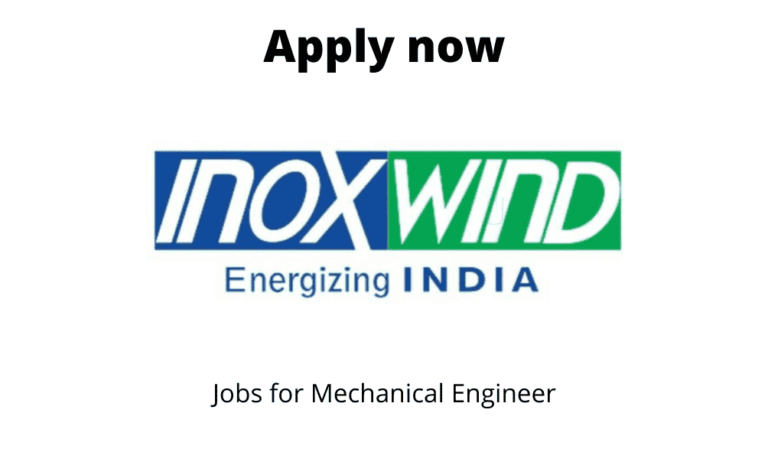 Inox Wind Limited is Hiring | Senior Engineer | - Mechanical Jobs and ...
