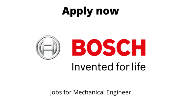 Bosch Group is Hiring | Mechanical Design Engineer | - Mechanical Jobs ...